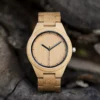 Bamboo Watch Natural Handcrafted Minimalist Design – Boyd